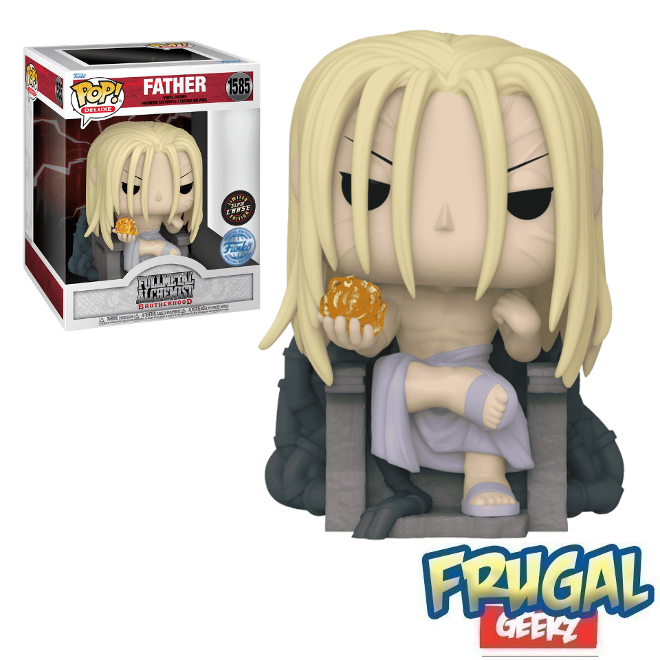 Funko Pop! Deluxe : Full Metal Alchemist Brotherhood - Father on Throne ...