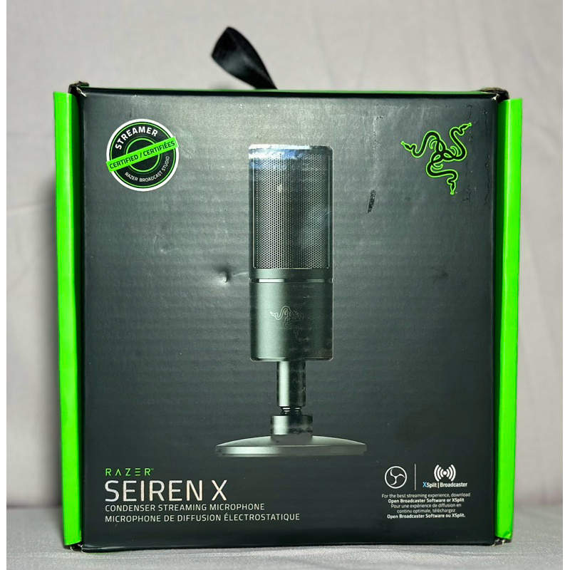 Razer Seiren X Condenser Streaming Microphone | Shopee Philippines