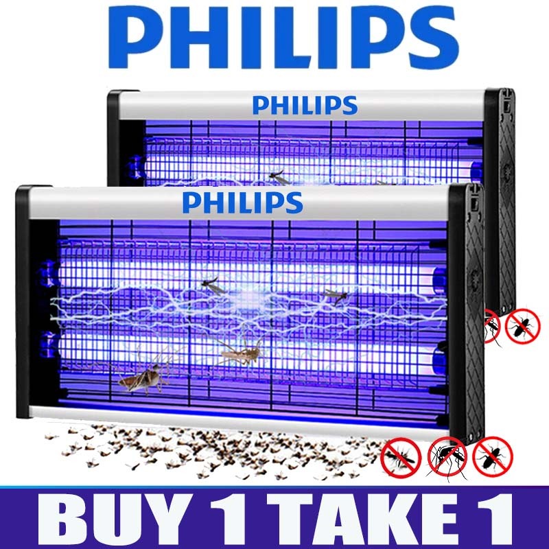 PHILIPS【BUY 1 TAKE 1】 Electric Mosquito Killer Lamp Fly Killer Uv Light ...