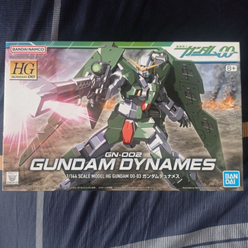 Bandai HG High Grade 1/144 Dynames Gundam mecha robot model kit toys ...