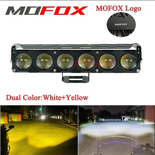 P6 Laser Gun 80W Mini Driving Light Hi/Lo Dual Color Motorcycle ...