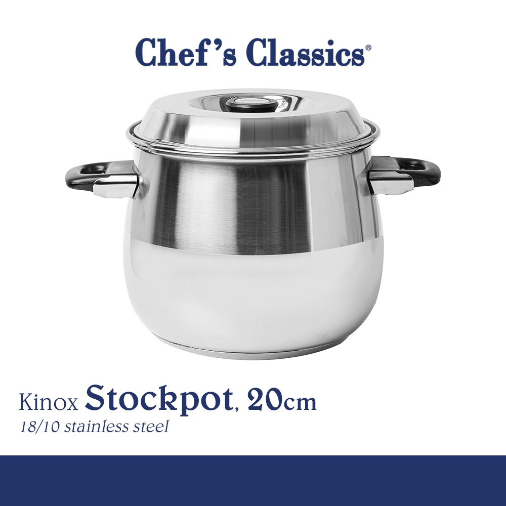 Chef's Classics Kinox Stainless Steel Stockpot, 20cm | Shopee Philippines