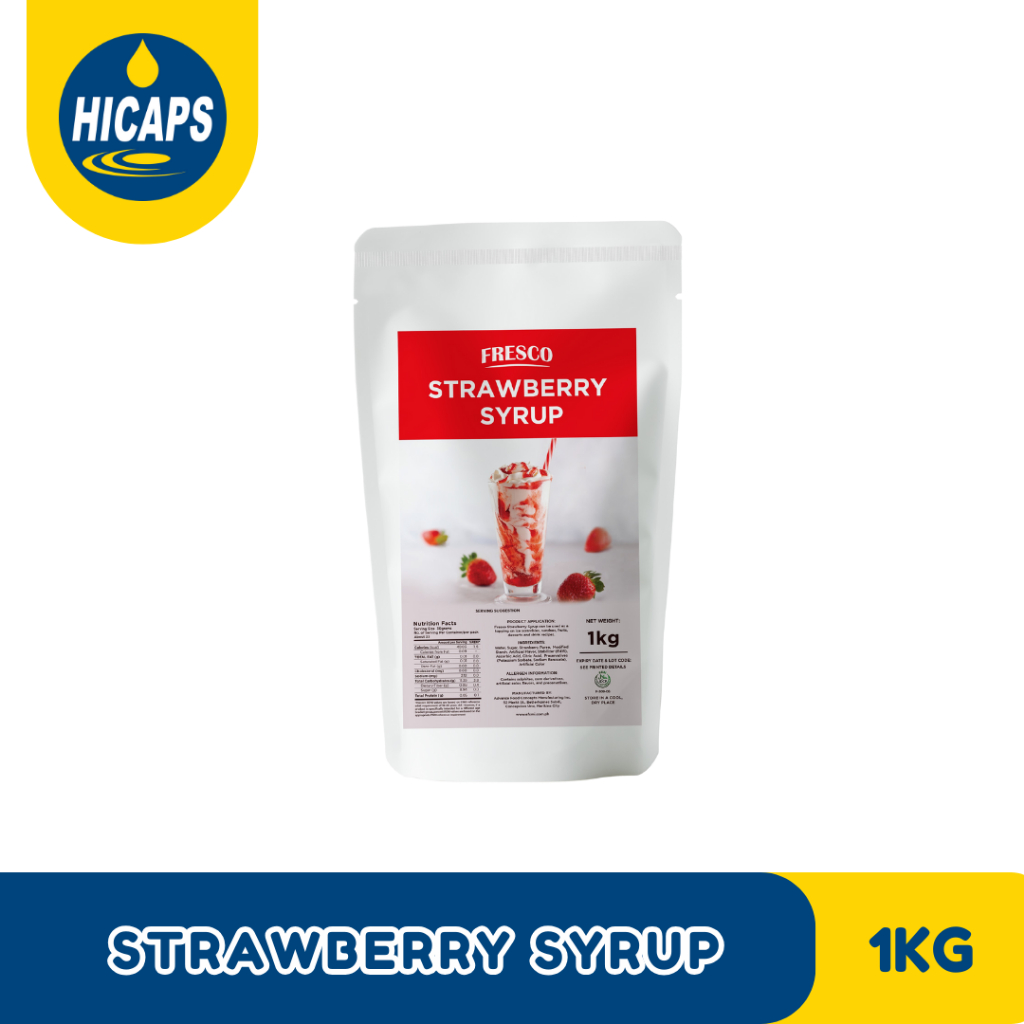 Fresco Strawberry Syrup 1Kg | Shopee Philippines