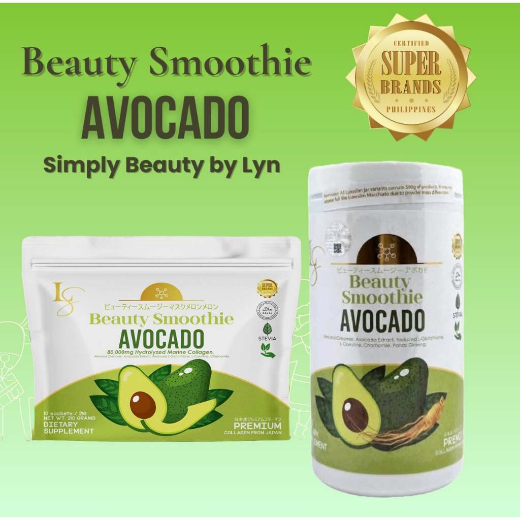 Luxe Beauty Smoothie Avocado Pouch and Half Kilo | Shopee Philippines