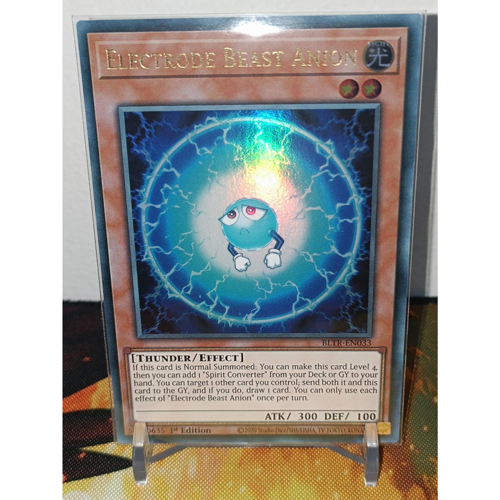 Electrode Beast Anion | BLTR-EN033 | Ultra Rare | Shopee Philippines