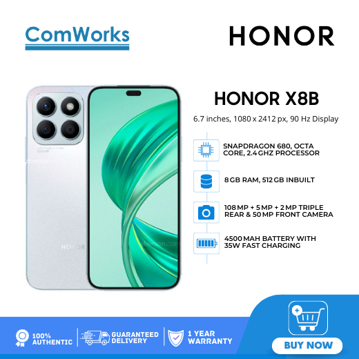 ComWorks | Honor X8b 8GB 512GB | 6.7 inches | Shopee Philippines