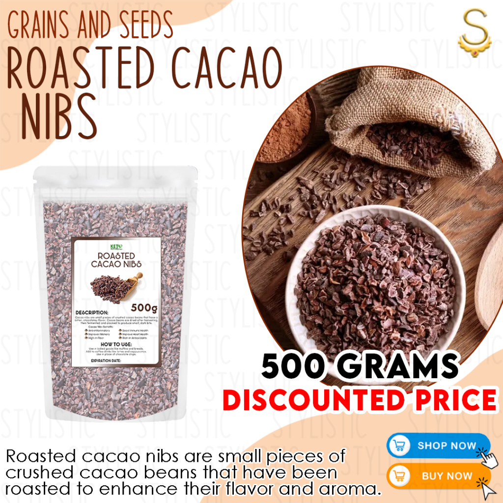Roasted Cacao Nibs 500g | Shopee Philippines
