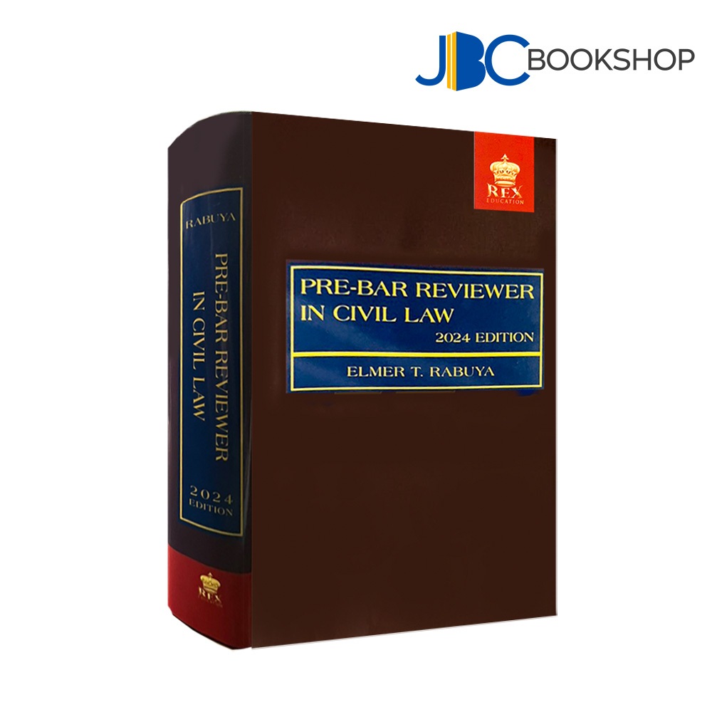Pre-Bar Reviewer in Civil Law by Elmer T. Rabuya | Shopee Philippines