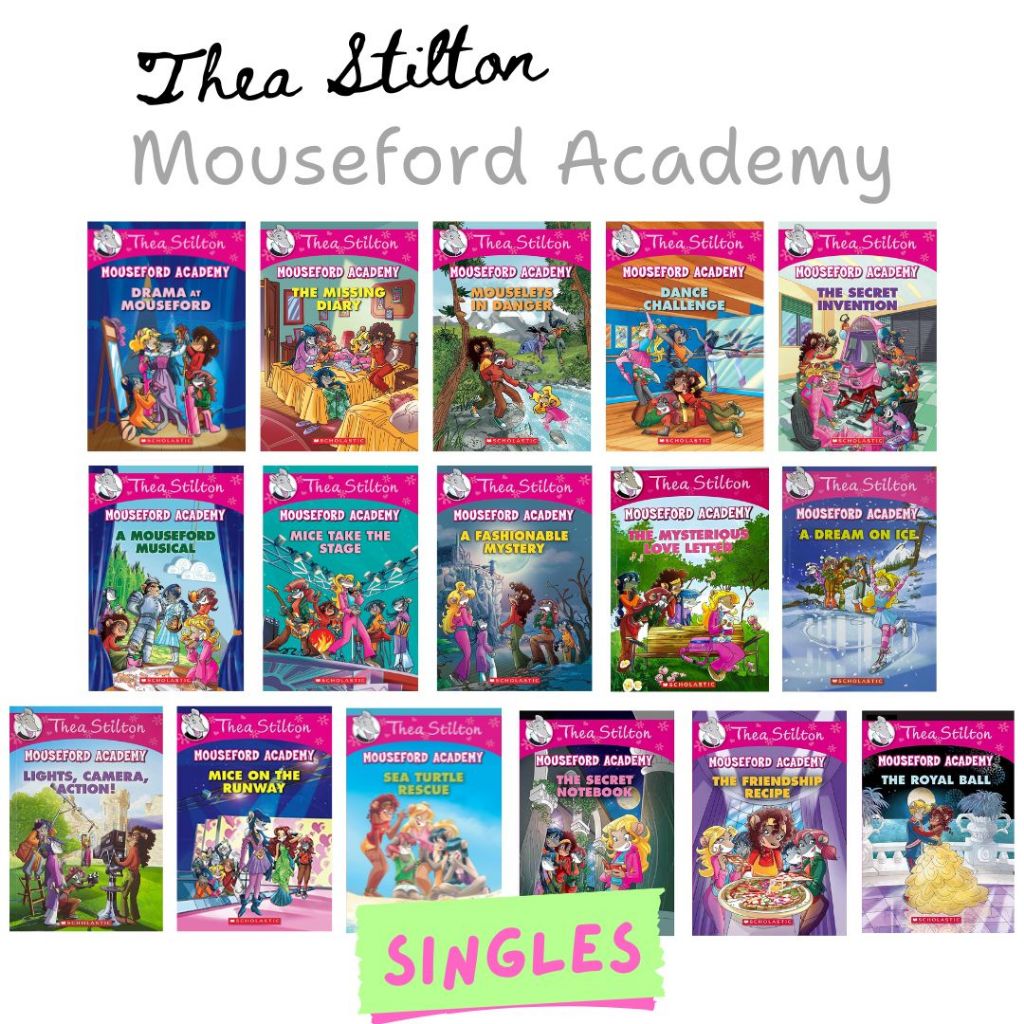 THEA STILTON Mouseford Academy book (SINGLES) brand new softcover ...