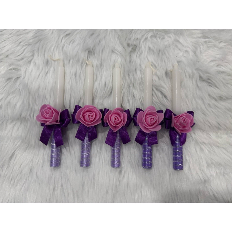 CUSTOMIZED CANDLES (DEBUT/BIRTHDAY/BAPTISMAL/CHRISTENING) | Shopee ...