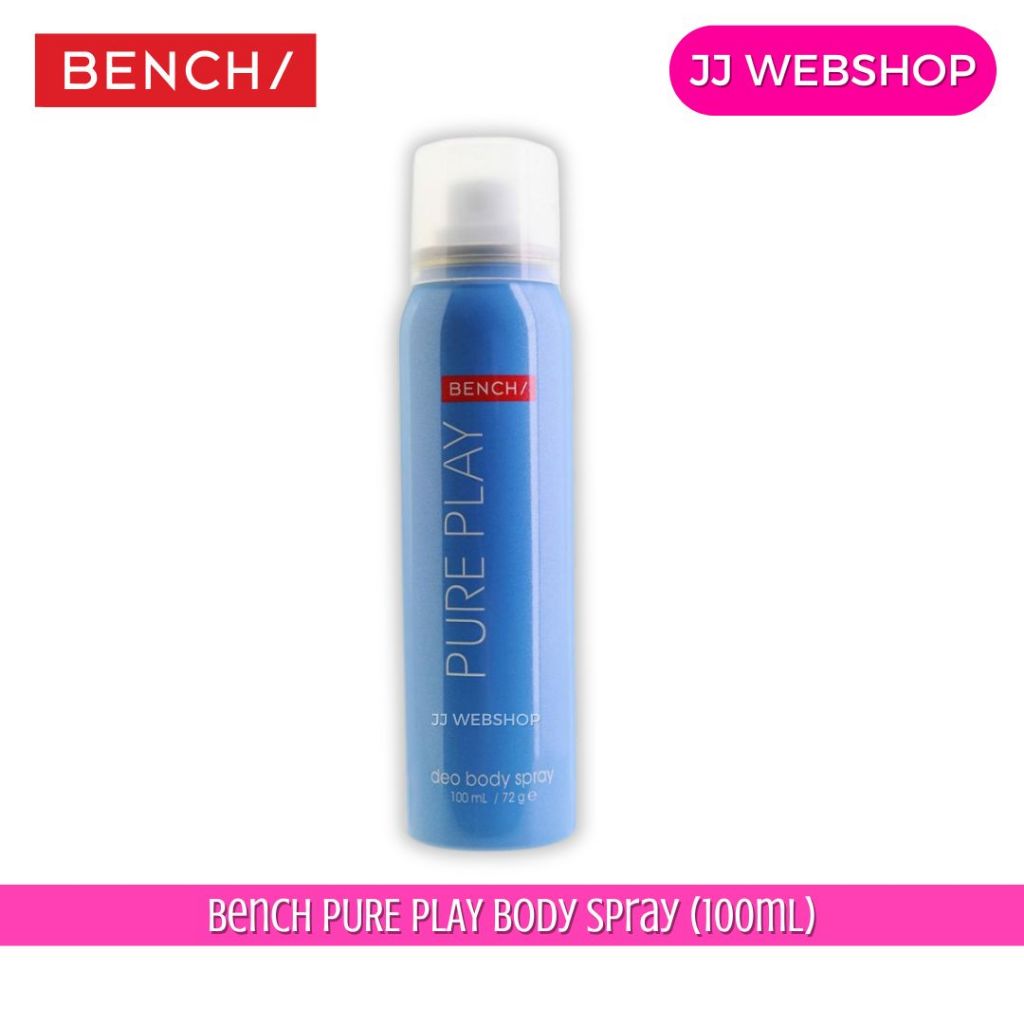 Bench Pure Play Deo Body Spray 100ml | Shopee Philippines