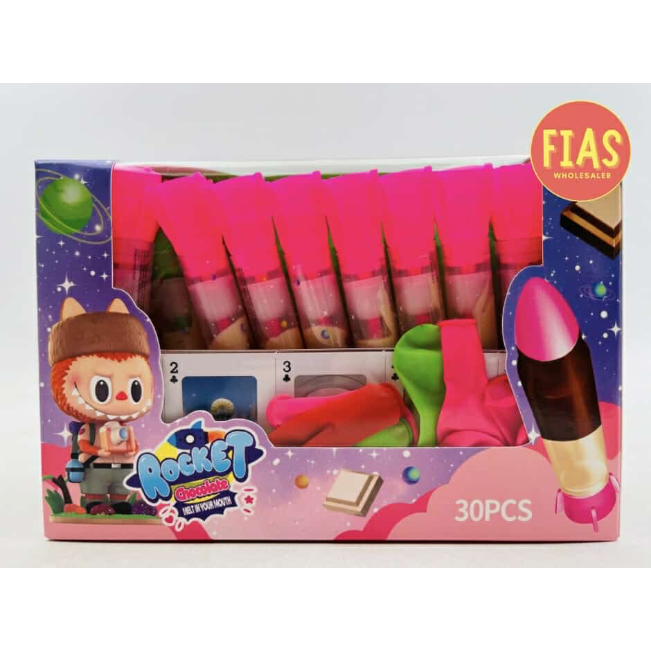 30 pcs Labubu Space Rocket Chocolate Shot Wholesale Paninda | Shopee ...