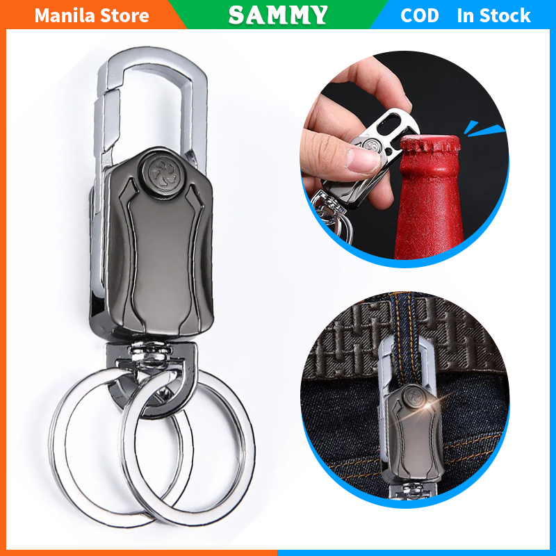 Innovative Bottle Opener Keychain Combining Fidget Spinner and Car Key ...