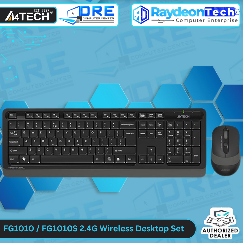 A4tech FG1010 Wireless Keyboard Mouse Combo | Shopee Philippines