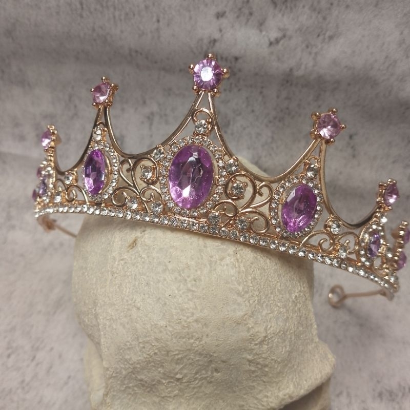 Lavander Elegant Gothic Debut Tiara Crown | Shopee Philippines