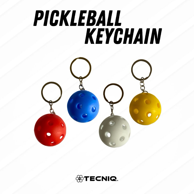 Pickleball Keychain plastic ball small pickleball keychain | Shopee ...