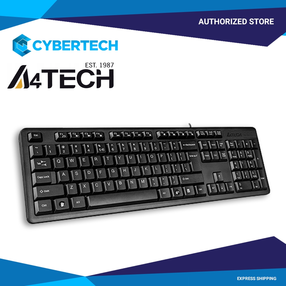 A4Tech KRS-83/KRS-3 Natural_A FN USB Keyboard Black | Shopee Philippines