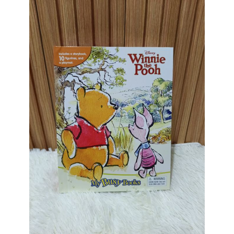 Brand new Winnie The Pooh My Busy Book | Shopee Philippines