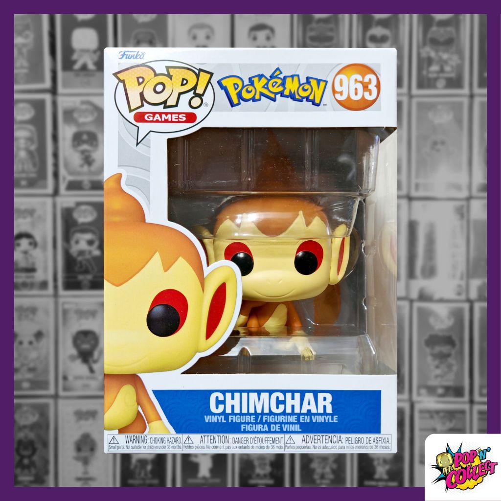 Funko Pop! Pokemon - Chimchar 963 w/ Free Protector (Sold by Pop N ...