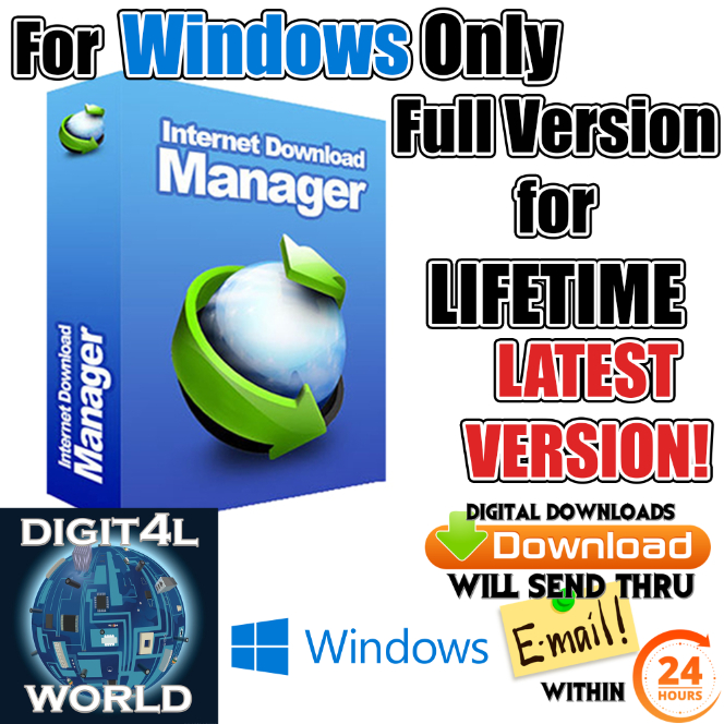IDM INTERNET DOWNLOAD MANAGER PRO FOR WINDOWS | Shopee Philippines
