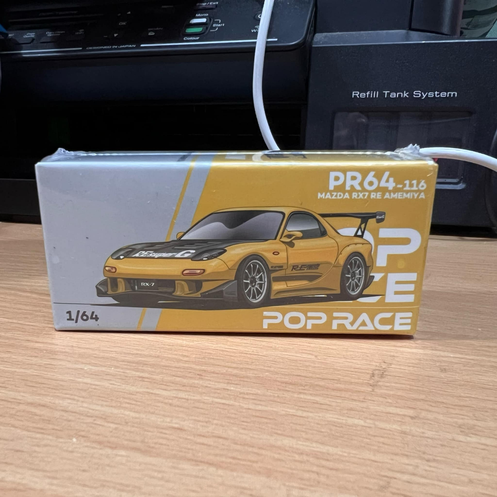 Pop Race PR64-116 Mazda RX7 Re Amemiya (Yellow) Sealed | Shopee Philippines