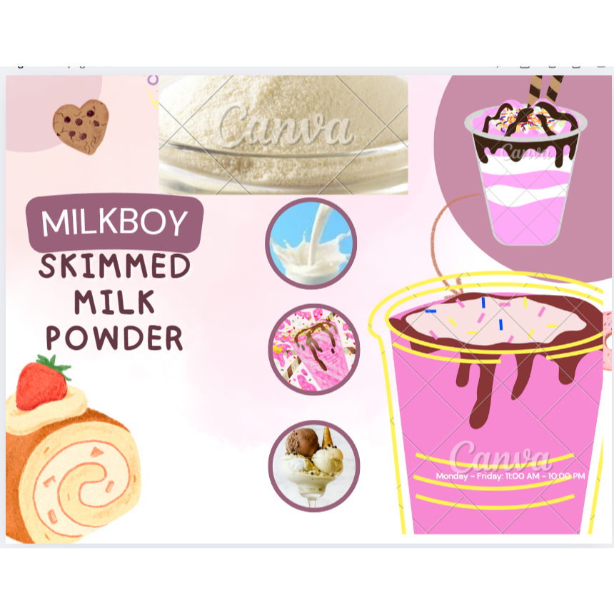 Skimmed Milk Powder for Iskrambol (1kilo) | Shopee Philippines