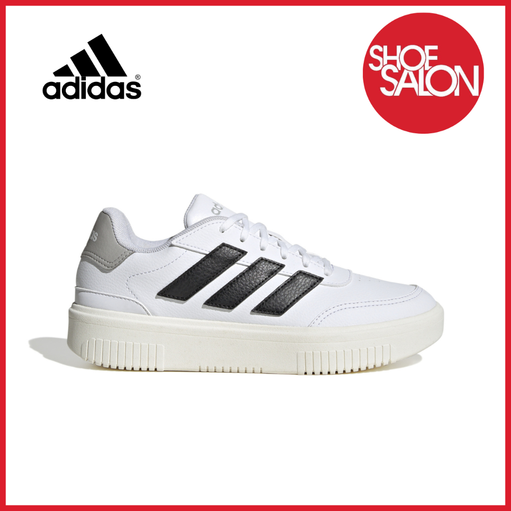 SHOE SALON Adidas COURTBLOCK BOLD Women's Shoes Cloud White/Core Black ...