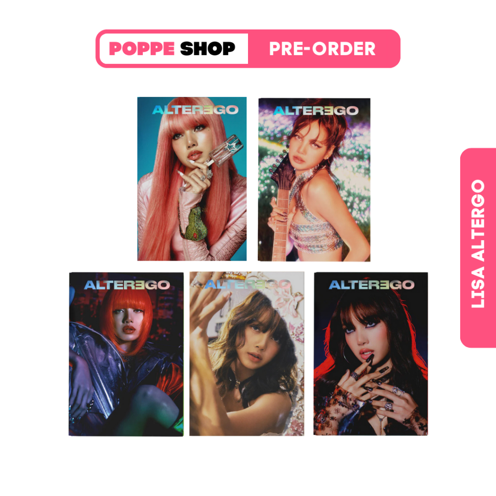 POPPE SHOP LISA ALBUM ALTER EGO ALTEREGO PHOTOBOOK | Shopee Philippines