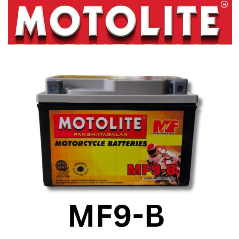 MF9-B YTX9-BS MOTOLITE BATTERY(for BIG BIKES) | Shopee Philippines