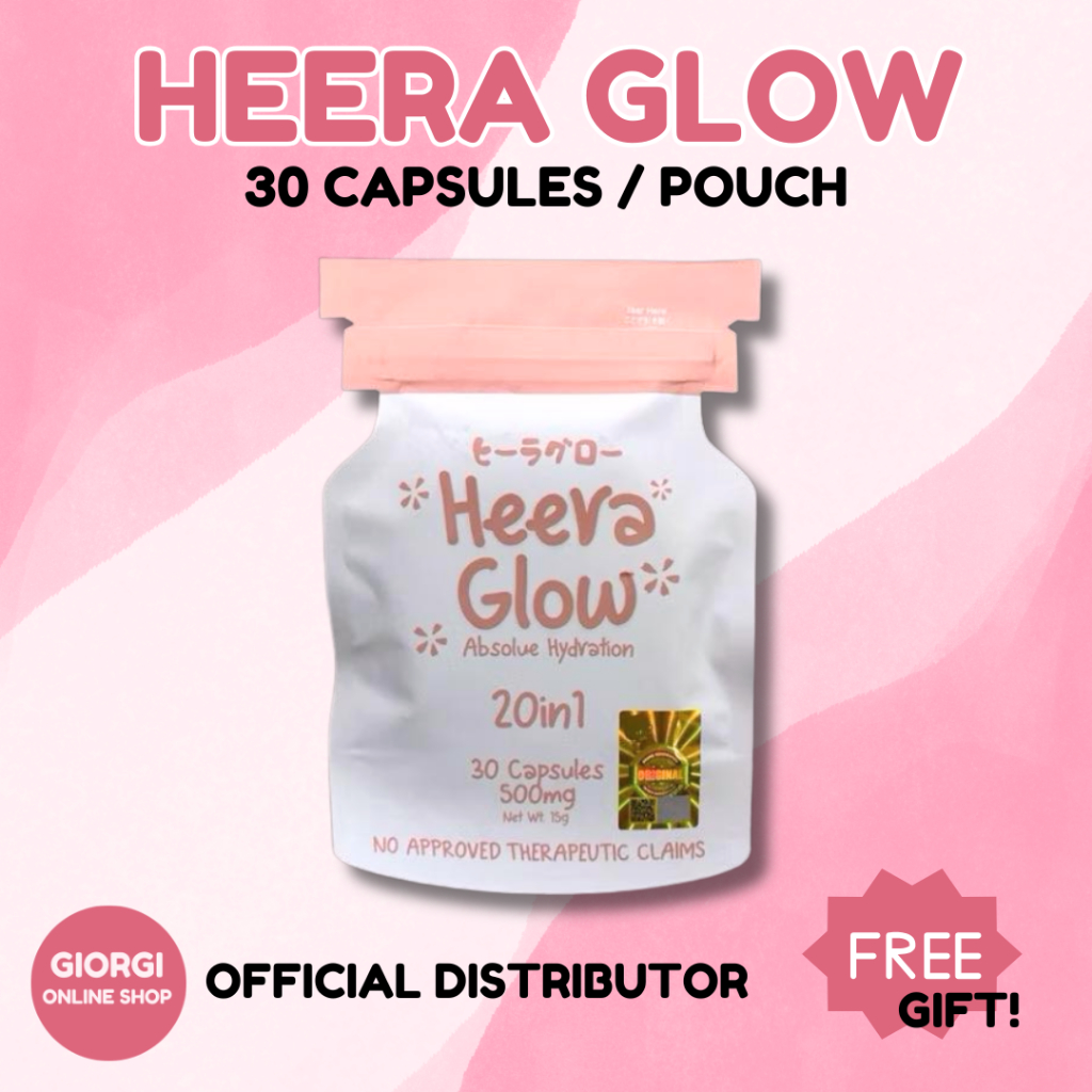 Heera Glow Absolue Hydration 20in1 Capsule 500mg | Free Liptint ...