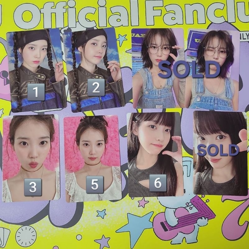 IU UAENA 7th Generation Official Fanclub Kit [Tingi] | Shopee Philippines