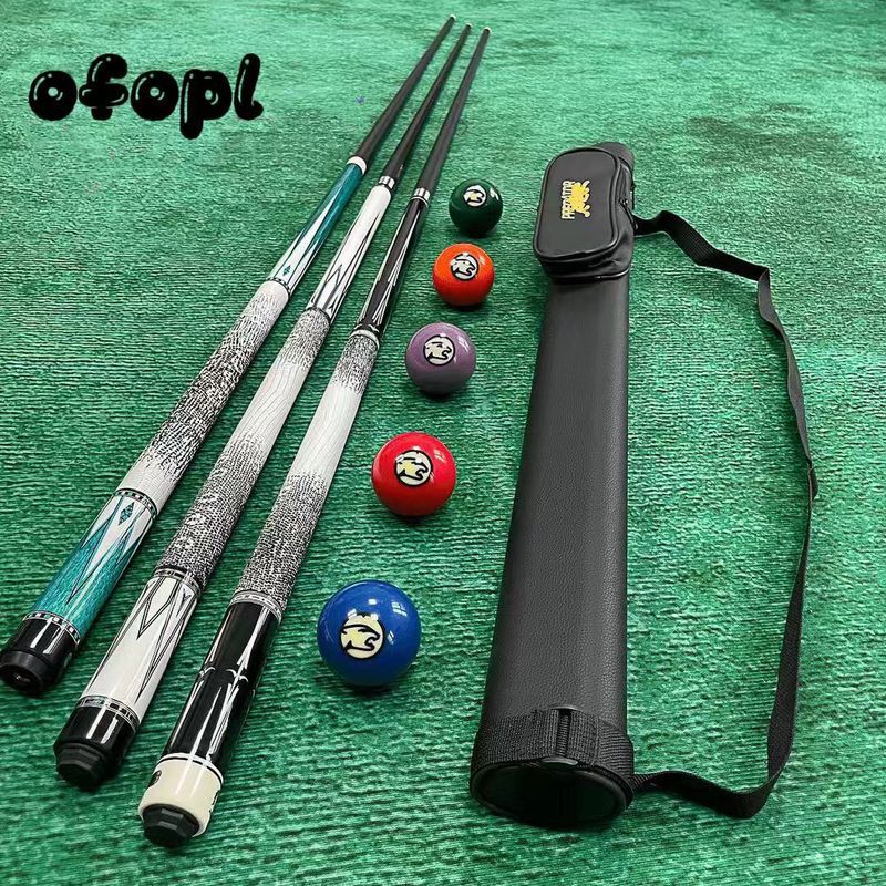 Billard cue set Carbon Fiber Pool Cue, Lizard Grip, Quick-toothed ...