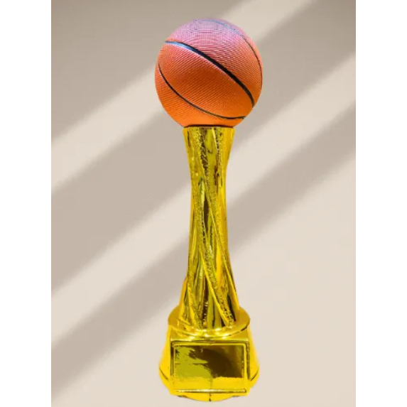 Basketball Trophy 27 cm ( customize sticker available ) | Shopee ...