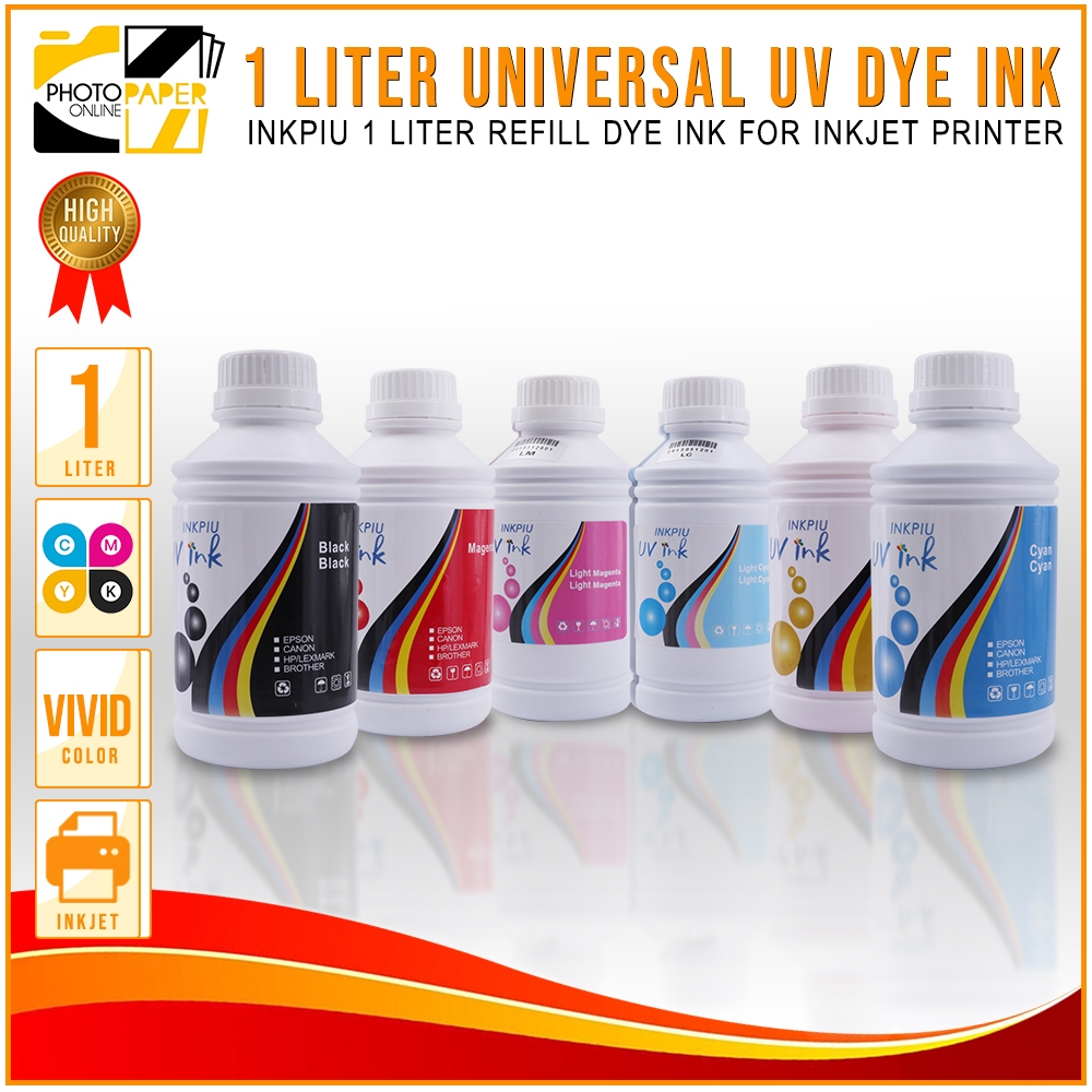 Inkpiu 1 Liter UV Dye Ink for Epson and Inkjet | Shopee Philippines