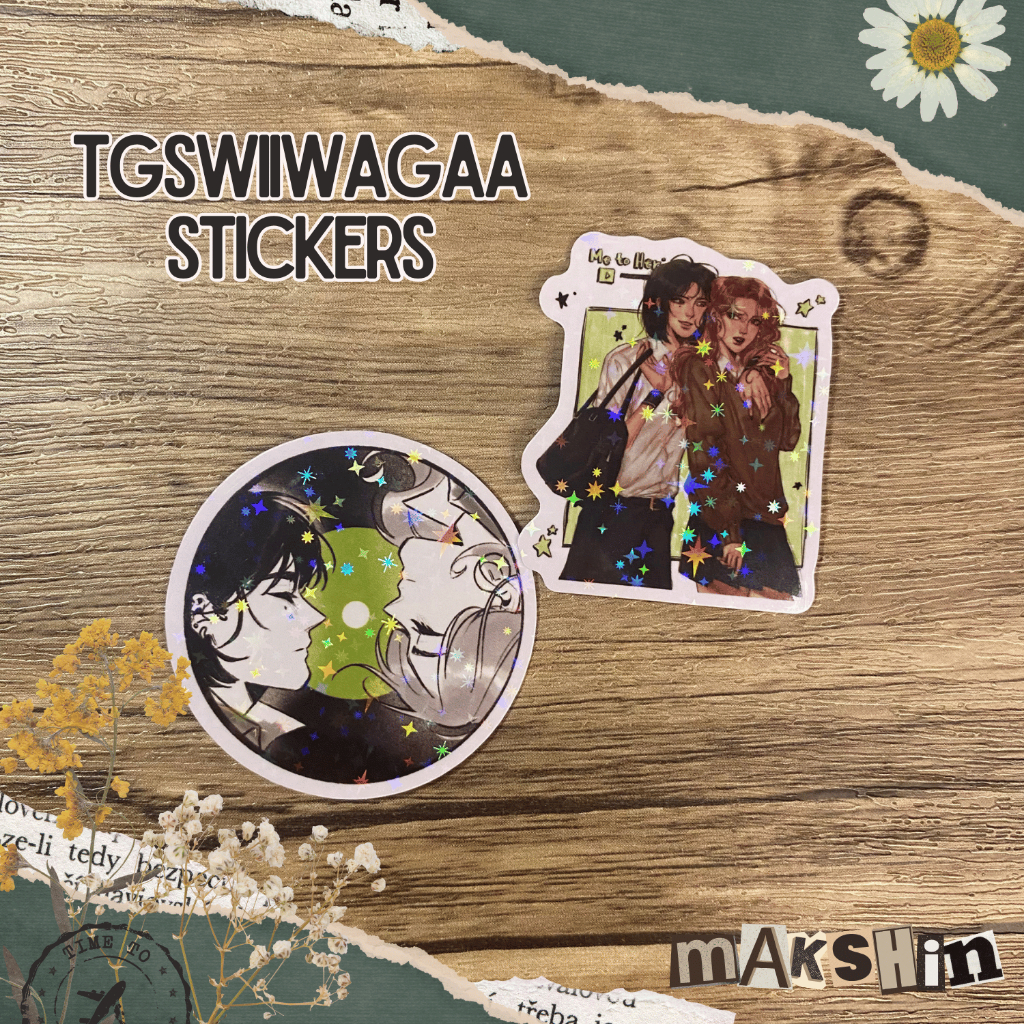 TGSWIIWAGAA Mitsuaya Stickers | Shopee Philippines