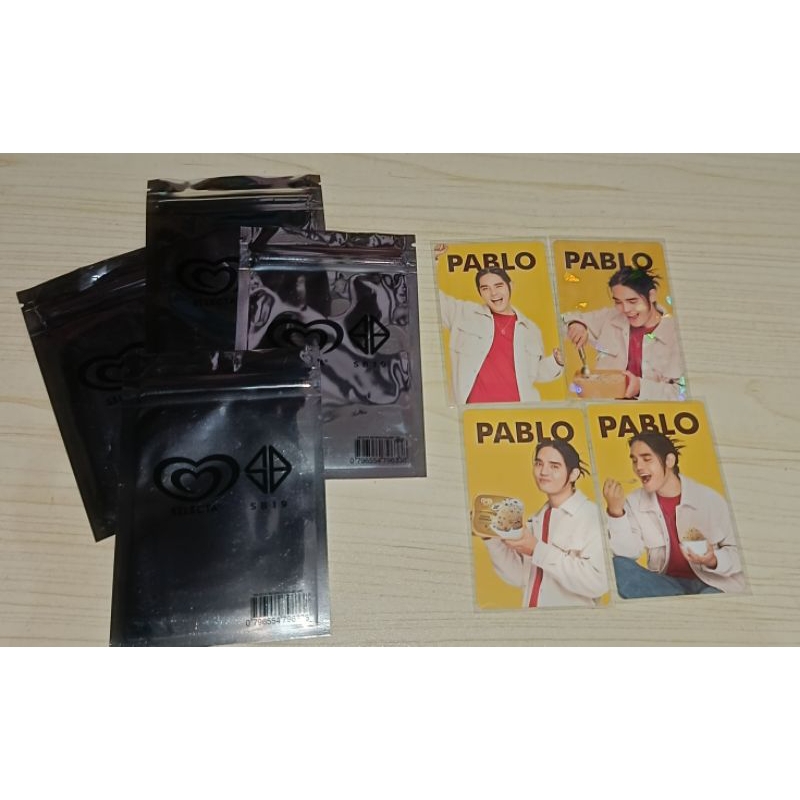 PABLO SB19 SELECTA OFFICIAL PHOTOCARDS COMPLETE INCLUDING HOLOGRAM ...