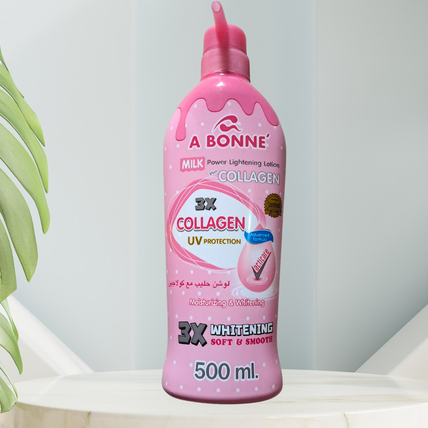 A Bonné Milk Power Lightening Lotion Plus Collagen 500ml | Shopee ...