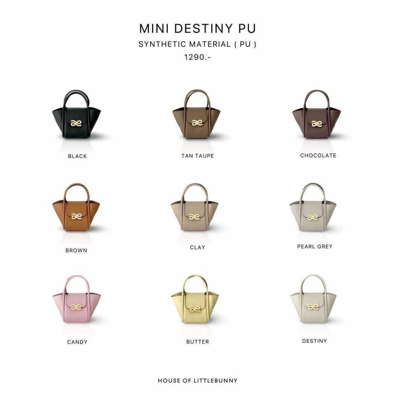 House of Little Bunny Mini Destiny pu | Shopee Philippines