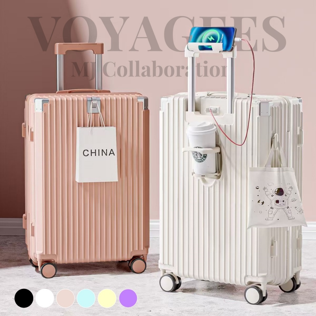 20/24/28 Luggage Scratch-resistant Ruggedly Reinforced Suitcase Anti ...