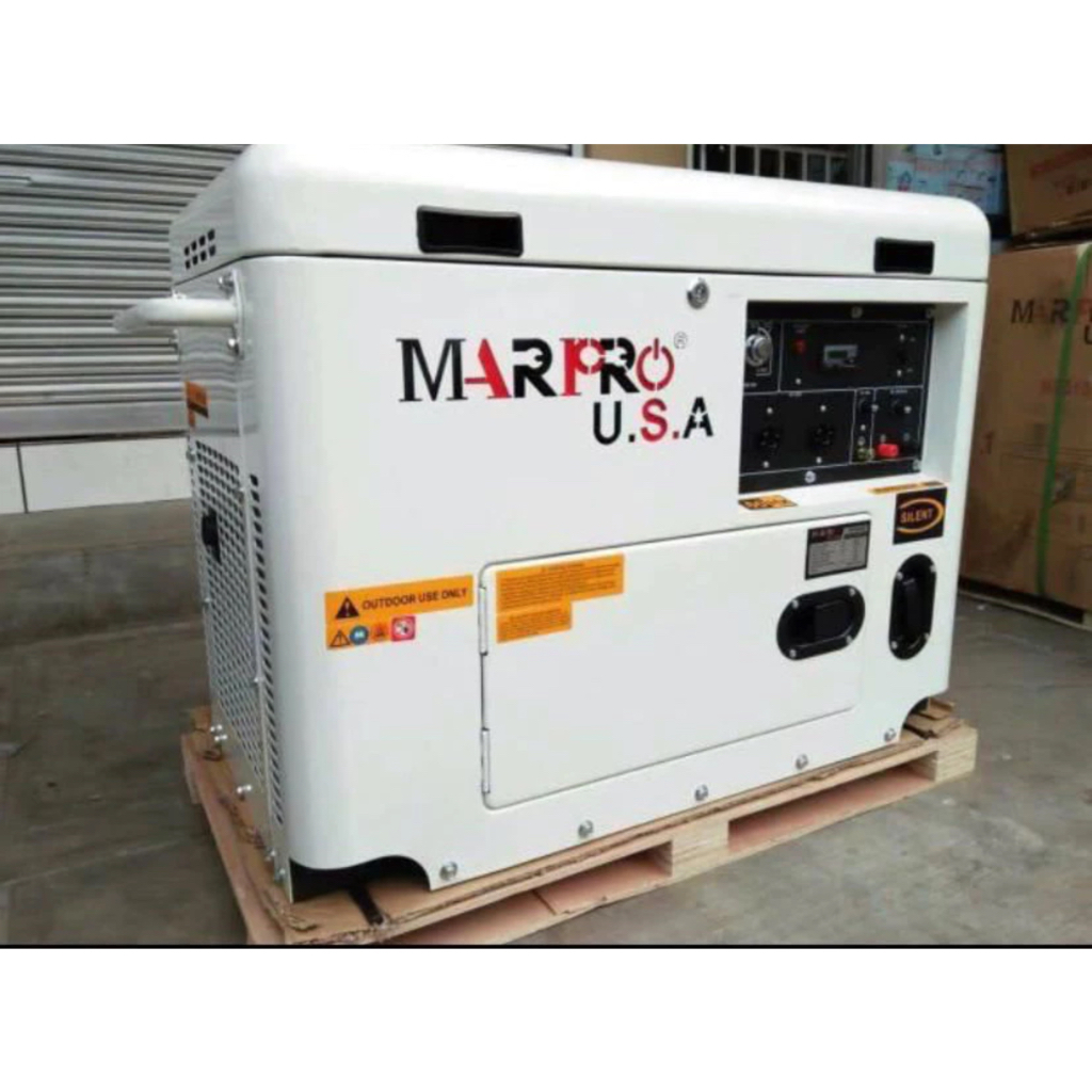 Brand New marpro USA 10kva Diesel silent Type Generator Genuine Brand ...