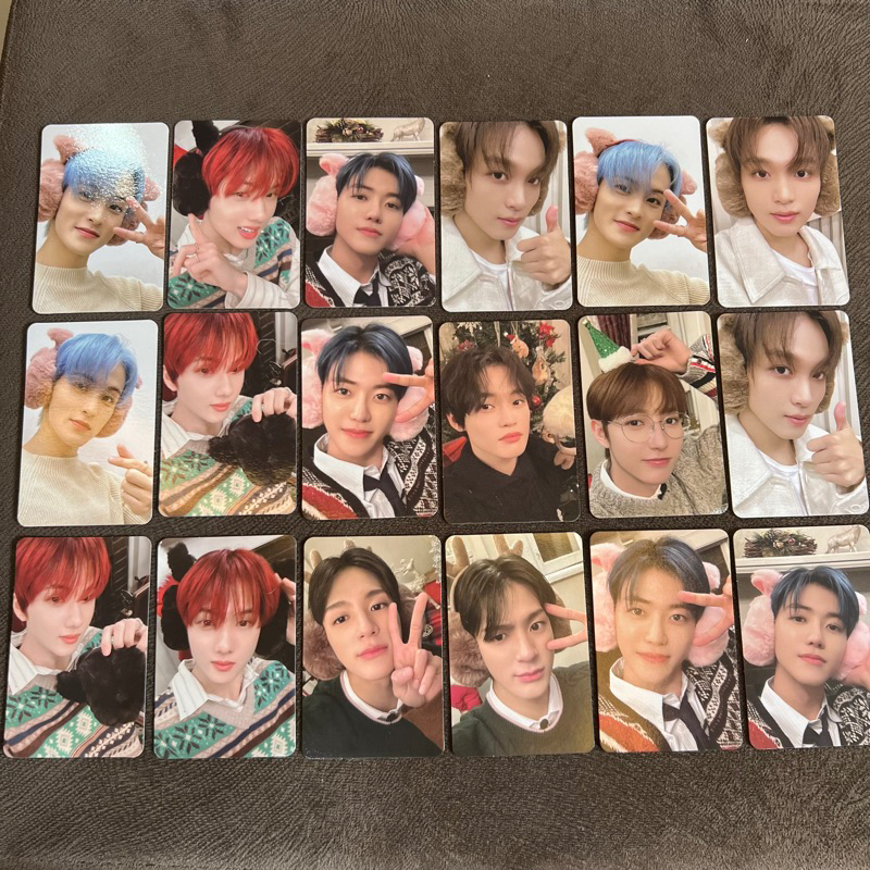 [ON HAND] NCT DREAM & NCT 127 PINK CHRISTMAS PHOTOCARD RANDOM PACK ...