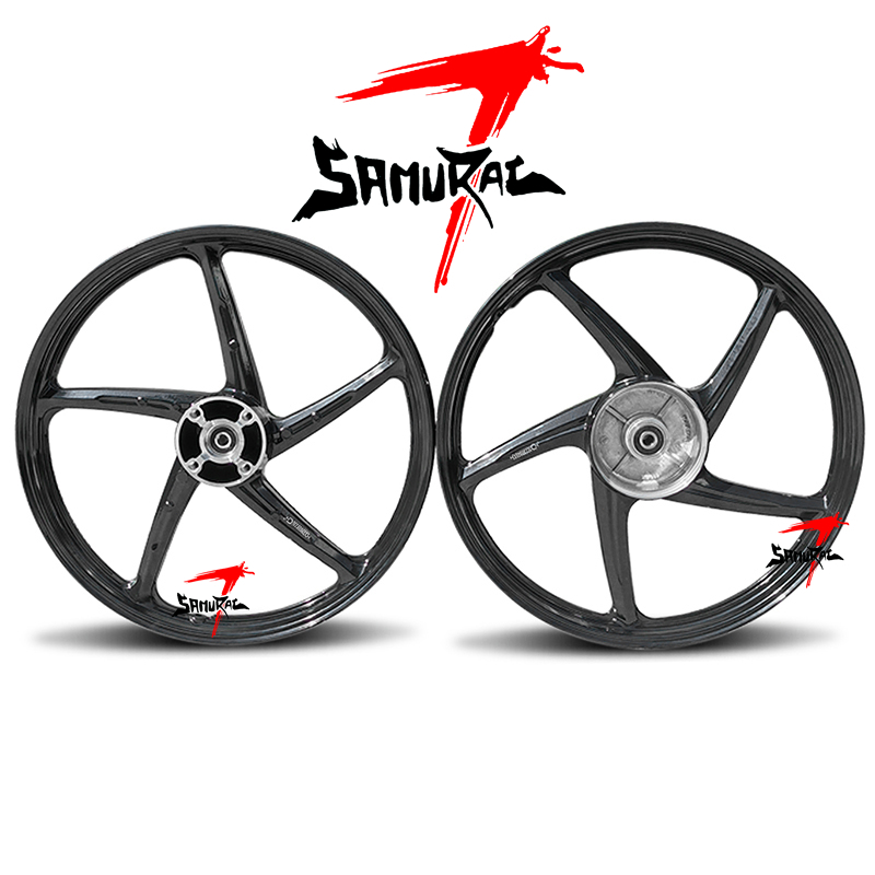 Motorcycle Mags 5 Spoke Mags For Honda Wave 110 RS125 Fi XRM 125 1.4x1 ...