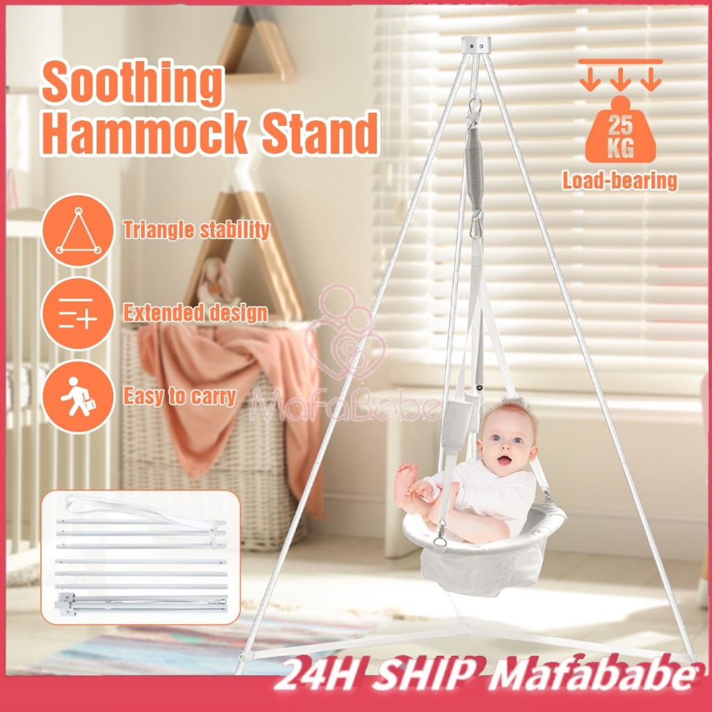 Mafababe Heavyduty Stand For Duyan Soothing Baby Hammock Stand For Baby ...