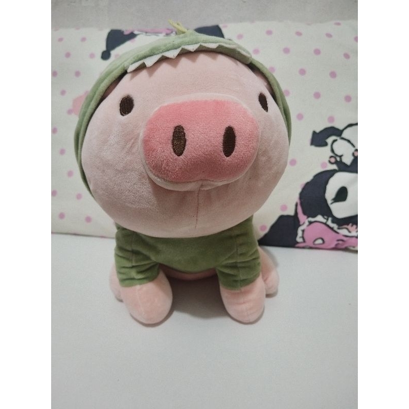 MINISO LIFE KAWAII CUTE PIG IN DINOSAUR COSTUME PLUSHIES MALLOW ...