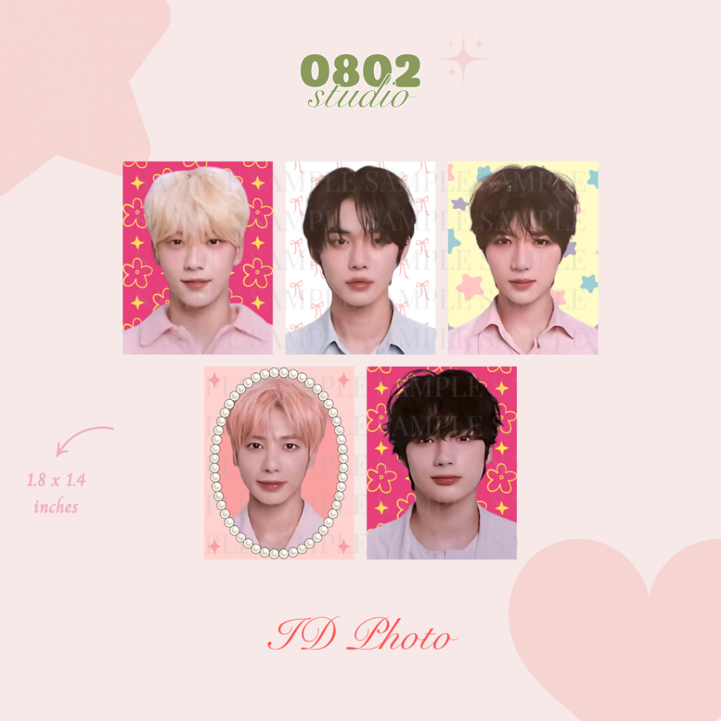 [ 0802studio ] txt clio id photo set kpop fanmade merch soobin yeonjun beomgyu tehyun hueningkai ...