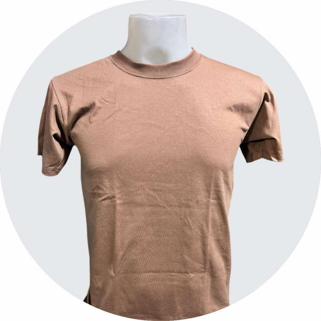 MOCHA BROWN Color Plain Shirt (UNISEX STANDARD SIZE) | Shopee Philippines
