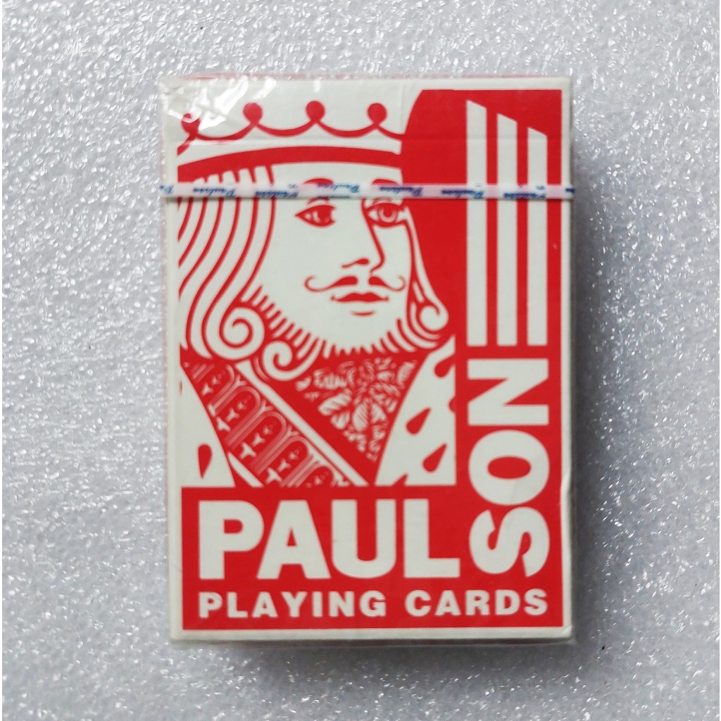 Paulson Red Playing Cards | Shopee Philippines