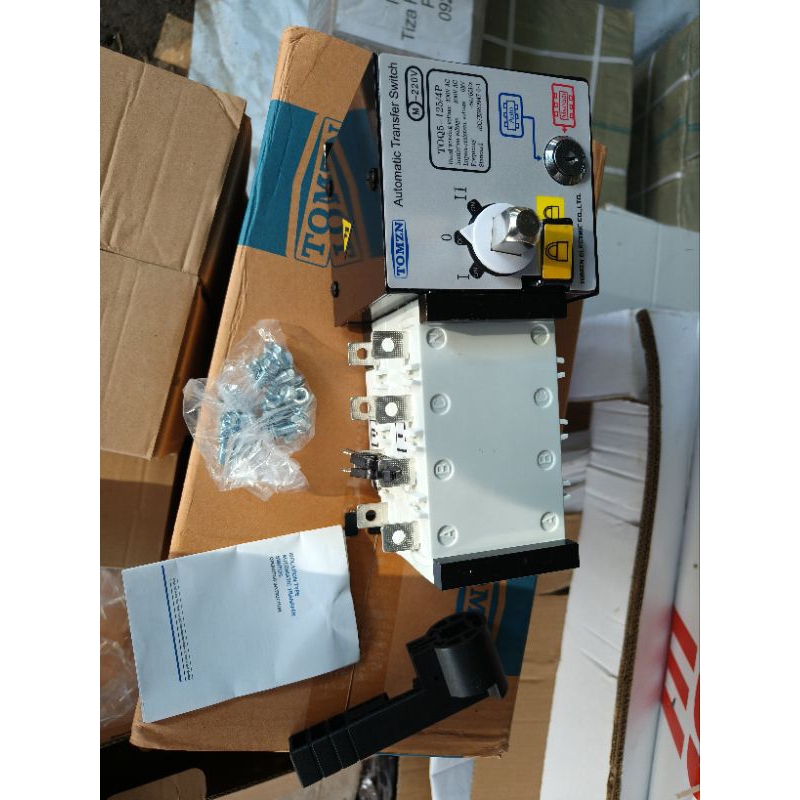 125A heavy duty ATS MTS single phase 3 phase compatible | Shopee ...