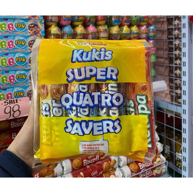 KUKIS SUPER QUATRO SAVER | Shopee Philippines