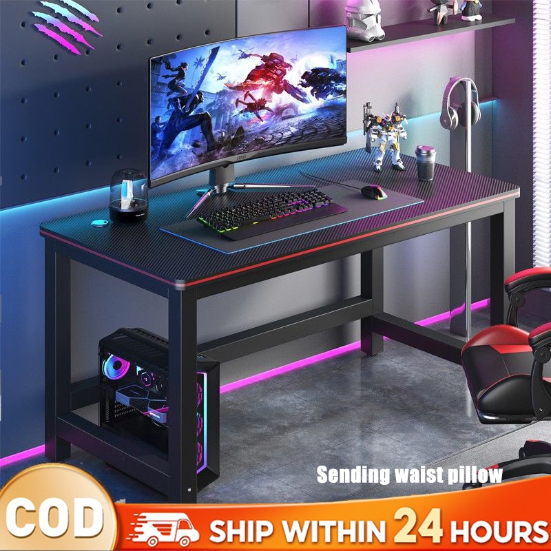 F&G Gaming Desk 80/100/120/140CM Esports Battle Station Office Study ...